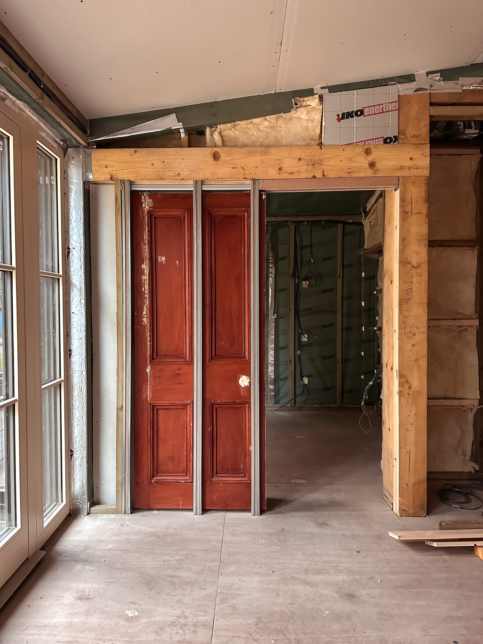 All the details of our viral pocket door - thankfifi